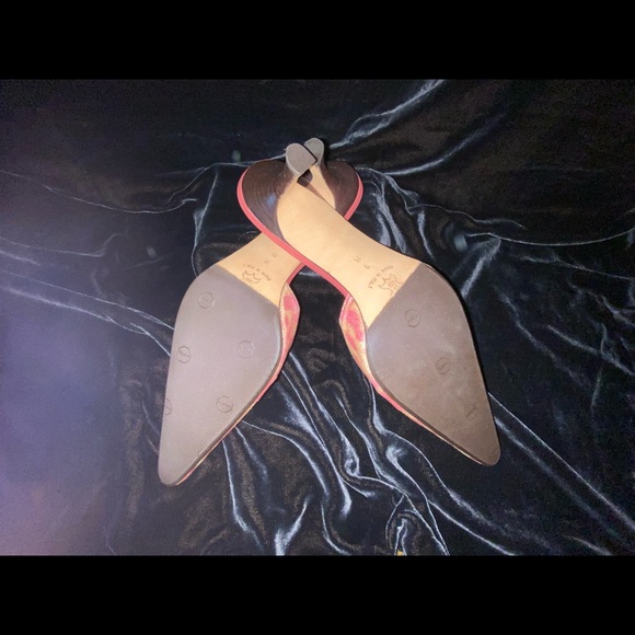 Isabella Fiore | Shoes | Isabella Fiore Leopard Print Mule Heels | Poshmark